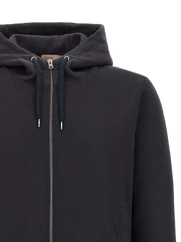 Herno Hybrid Jacket - Blue