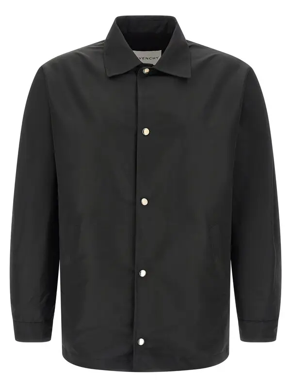 Givenchy Water-repellent Polyfaille Coach Jacket - Black