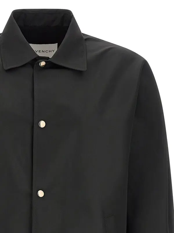 Givenchy Water-repellent Polyfaille Coach Jacket