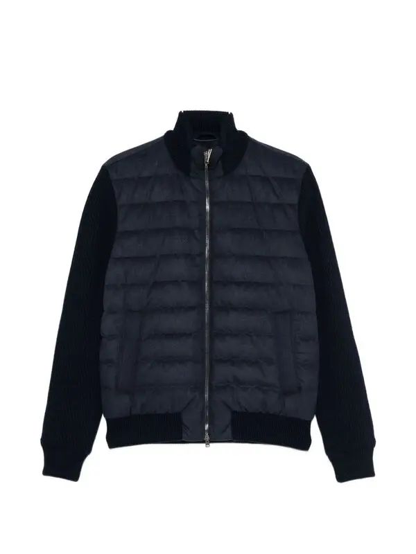 Herno Quilted High Neck Coat