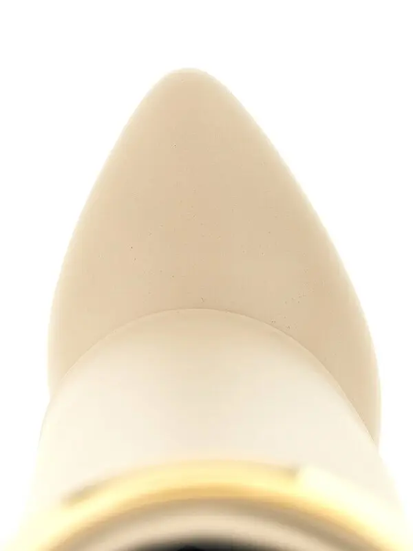 Givenchy Shark Pinch Boots - Cream
