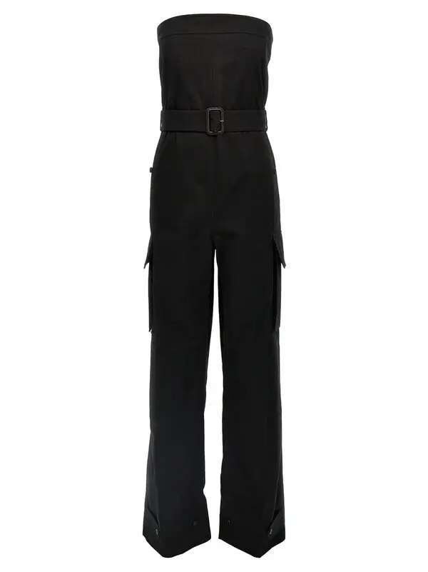 Saint Laurent Cassandre' Bustier Jumpsuit