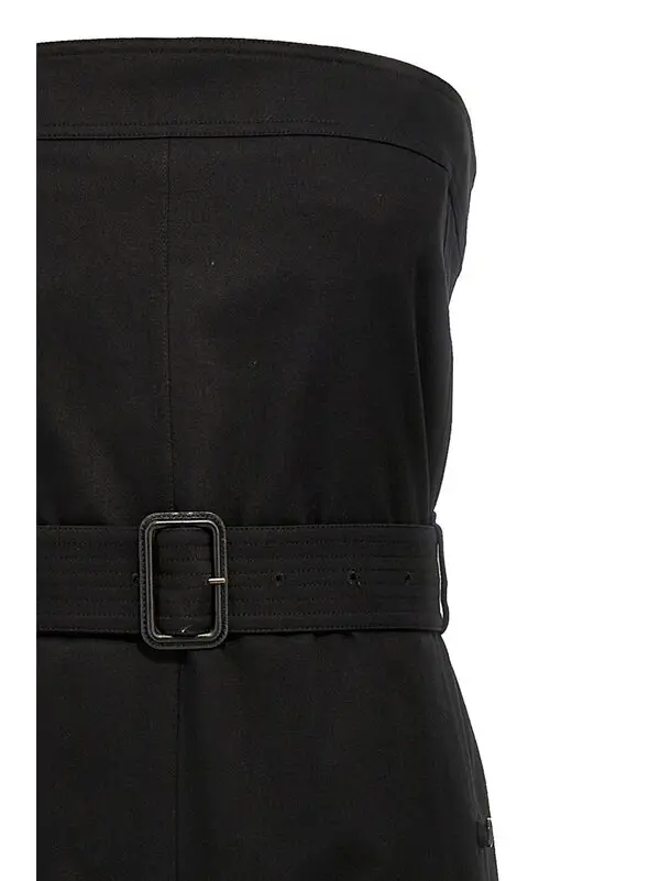 Saint Laurent Cassandre' Bustier Jumpsuit