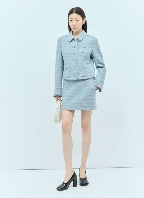 Gucci Tweed Mini Skirt