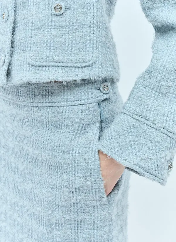 Gucci Tweed Mini Skirt