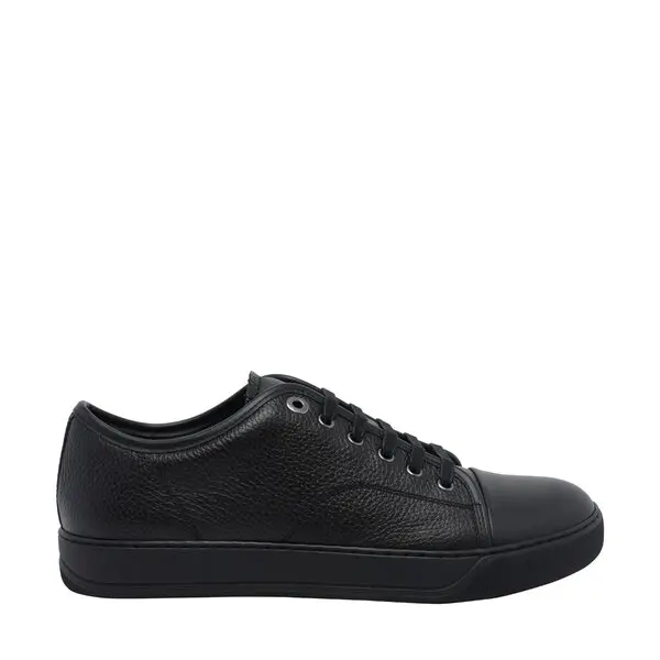 LANVIN Dbb1 Leather Sneakers - Black