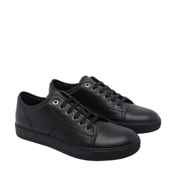 LANVIN Dbb1 Leather Sneakers - Black