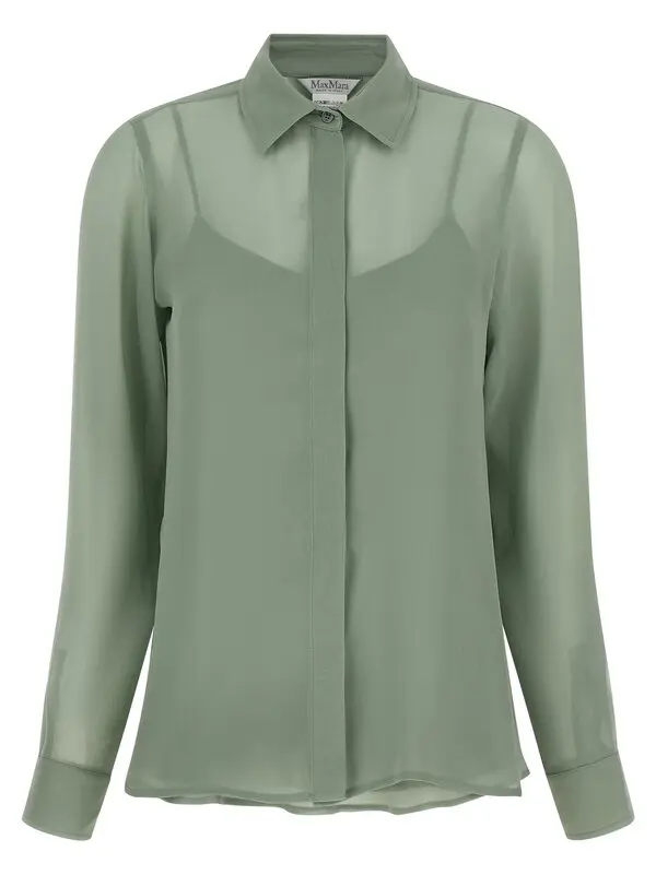 Max Mara Silk Crêpe De Chine Shirt