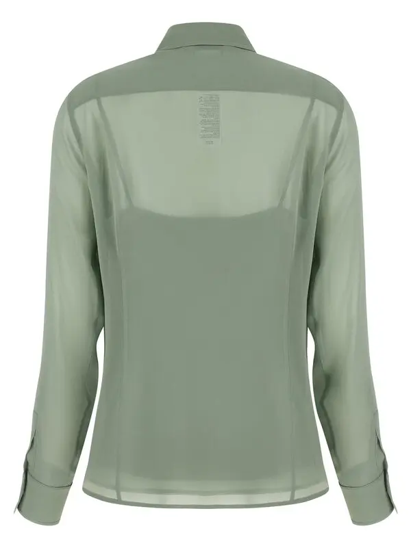 Max Mara Silk Crêpe De Chine Shirt