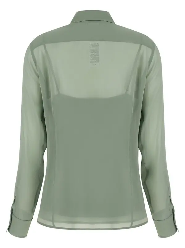 Max Mara Silk Crêpe De Chine Shirt