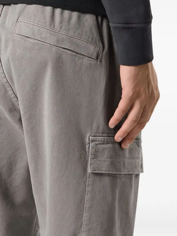 Stone Island Cotton Cargo Trousers