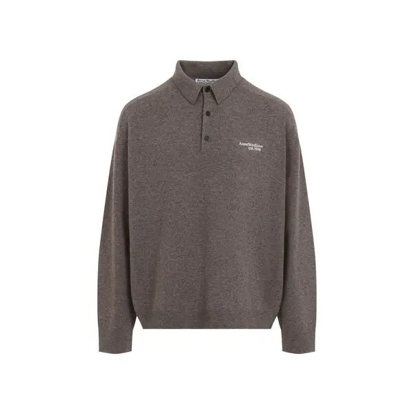 Acne Studios Polo Sweater - Brown