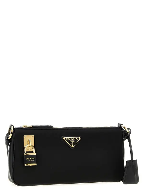 Prada Re-nylon Small Shoulder Bag - Black