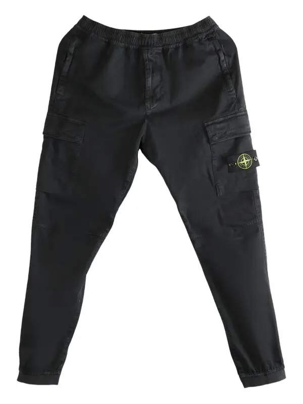 Stone Island Cotton Cargo Trousers