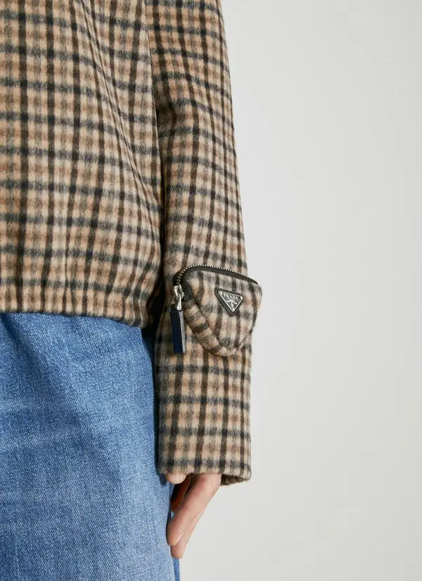 Prada Cashgora Check Top