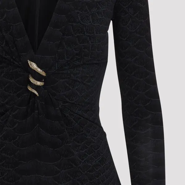 Roberto Cavalli Serpentine Mini Dress