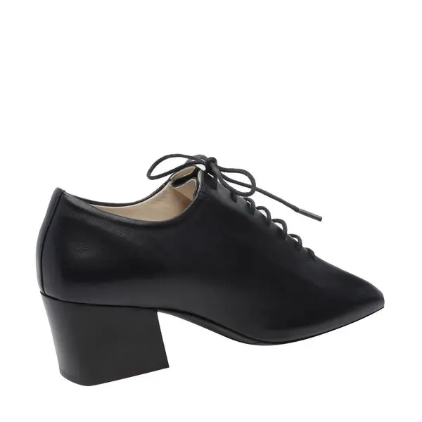 LEMAIRE Souris Classic Derbies 55mm Heel - Black