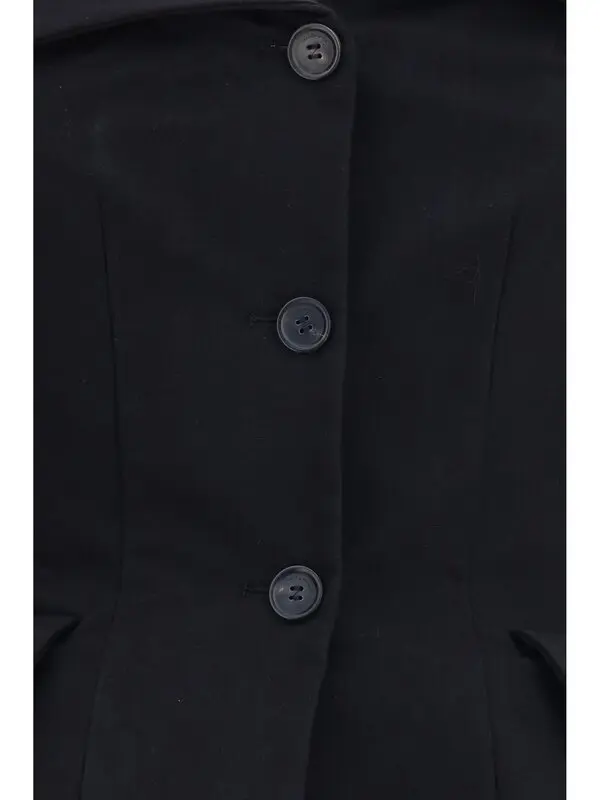 Magda Butrym Cotton Bustier Corset Top
