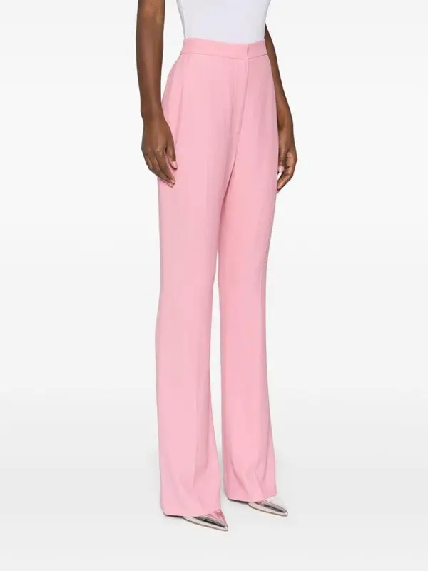 Alexander McQueen Viscose Pants - Multicolor