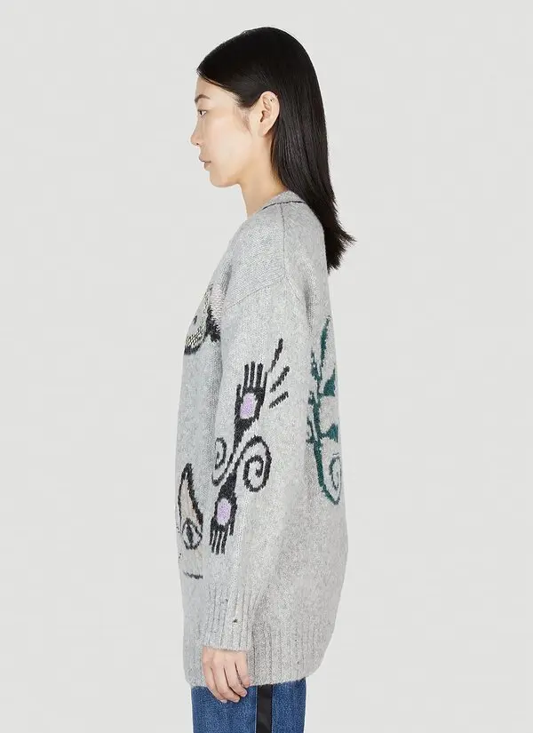 Stella McCartney Folklore Embroidery Sweater