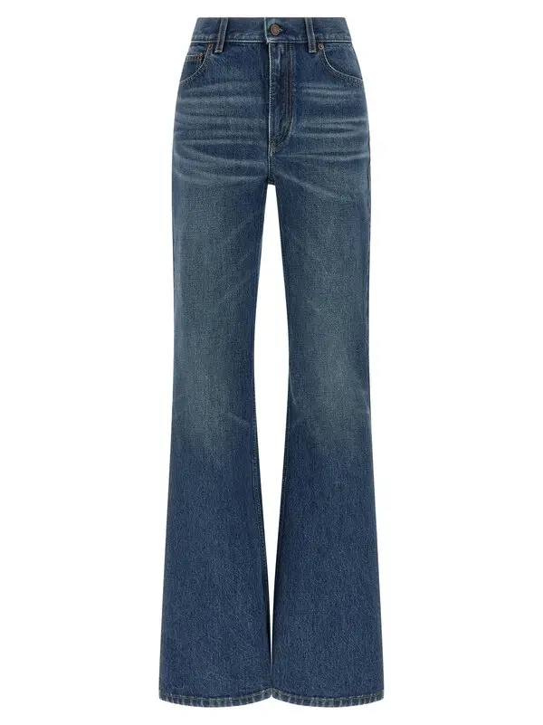 Chloé Palazzo Jeans - Blue