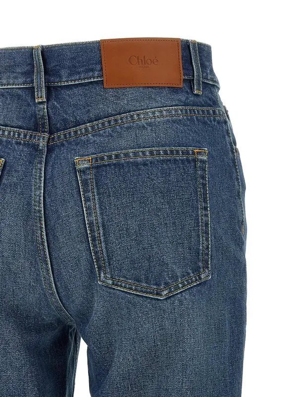 Chloé Palazzo Jeans - Blue