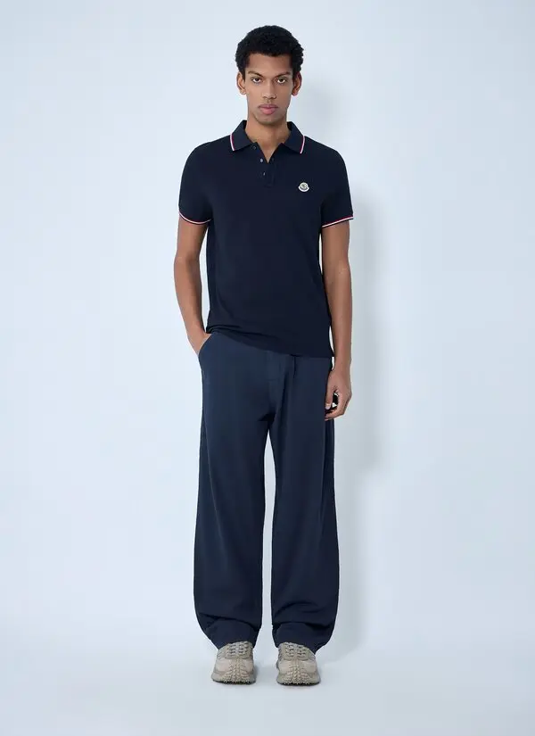 Moncler Logo Patch Polo Shirt