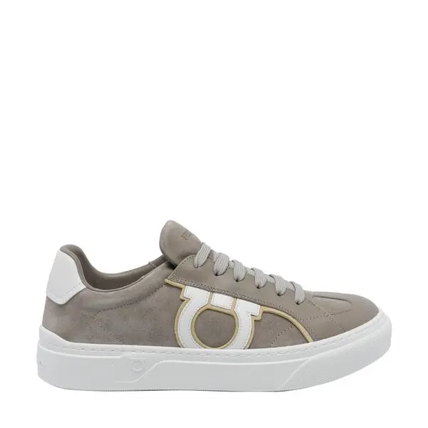 FERRAGAMO Gancini Sneakers - Gray
