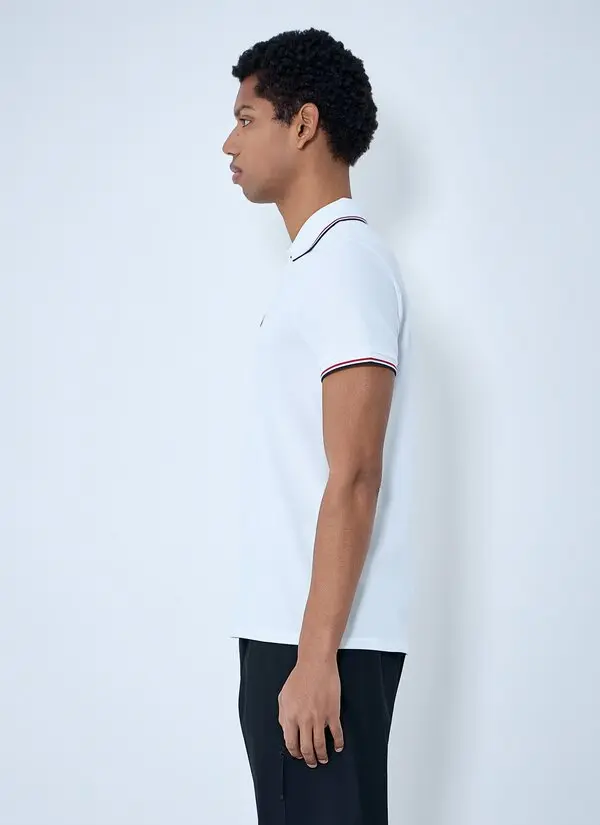 Moncler Piqué Polo Shirt