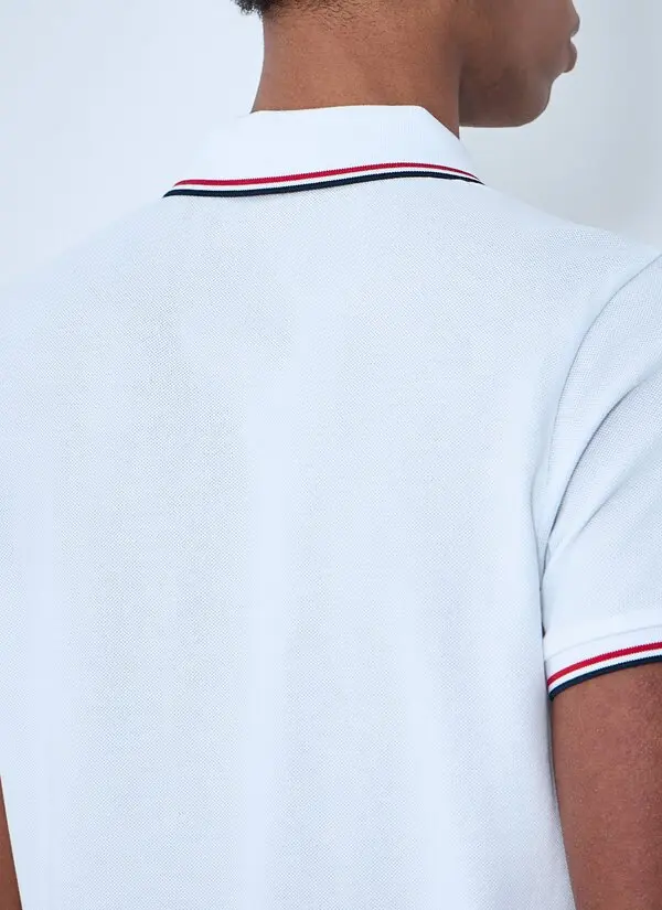Moncler Piqué Polo Shirt