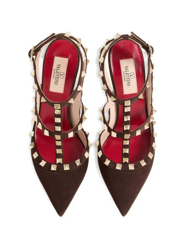 Valentino Garavani Rockstud Leather Pumps - Multicolor