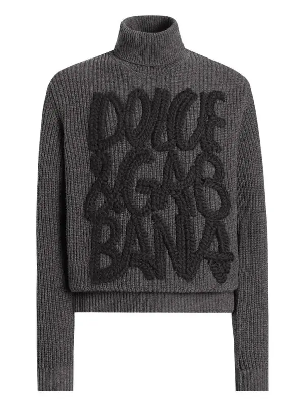 Dolce & Gabbana Long Sleeve Turtle-neck Sweater