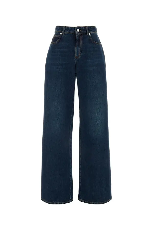 Alexander McQueen Denim Trousers*3
