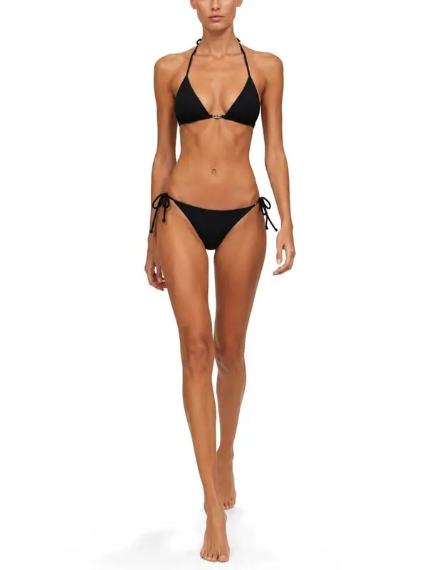 DIESEL® Nylon Bikini Top - Black