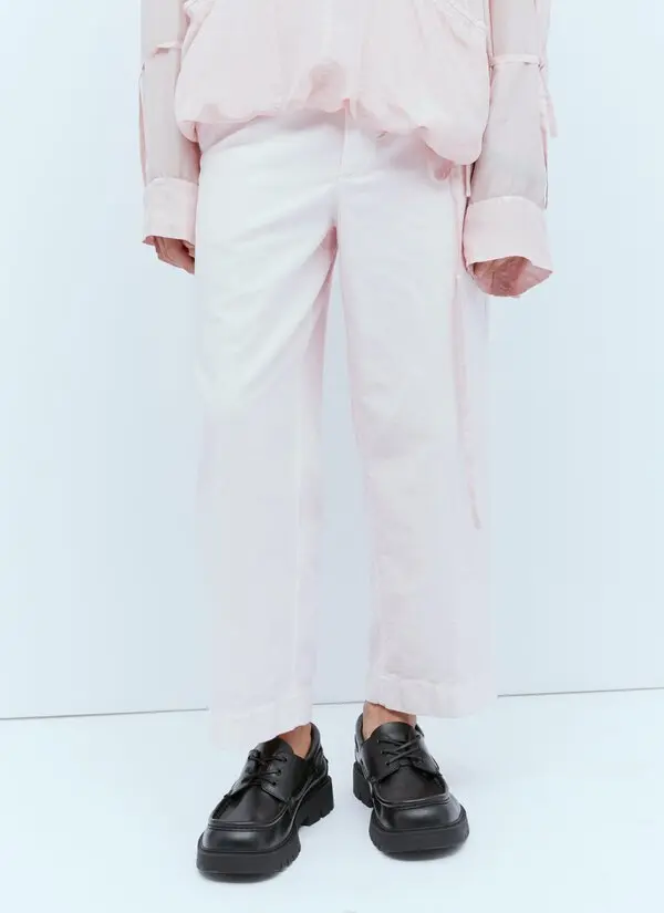 Dries Van Noten Twill Cargo Pants