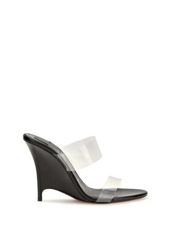 CHRISTIAN LOUBOUTIN Solo Zee Mules - Black
