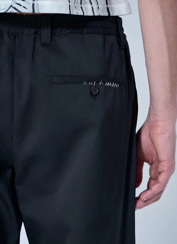 Marni Water-repellent Track Pants - Black