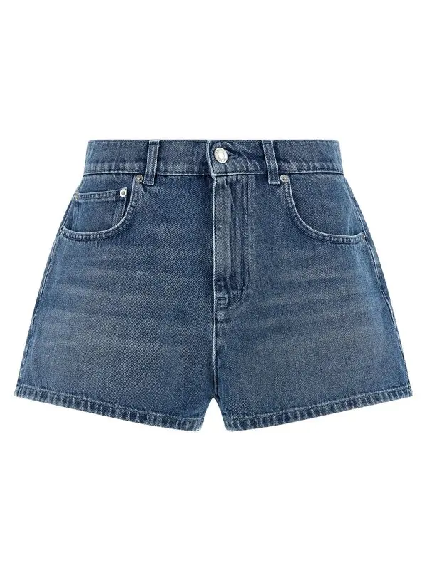 Moschino Heart' Shorts - Blue