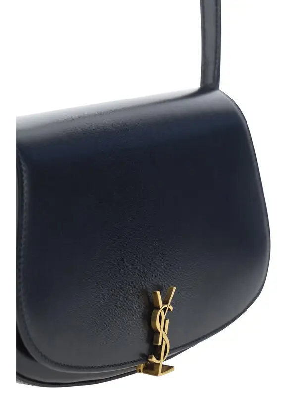 Saint Laurent Mini Voltaire Shoulder Bag - Black