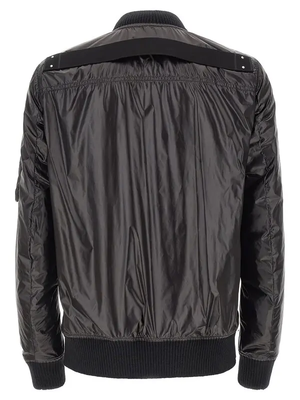 Rick Owens Classic Flight Bomber Jacket - Black