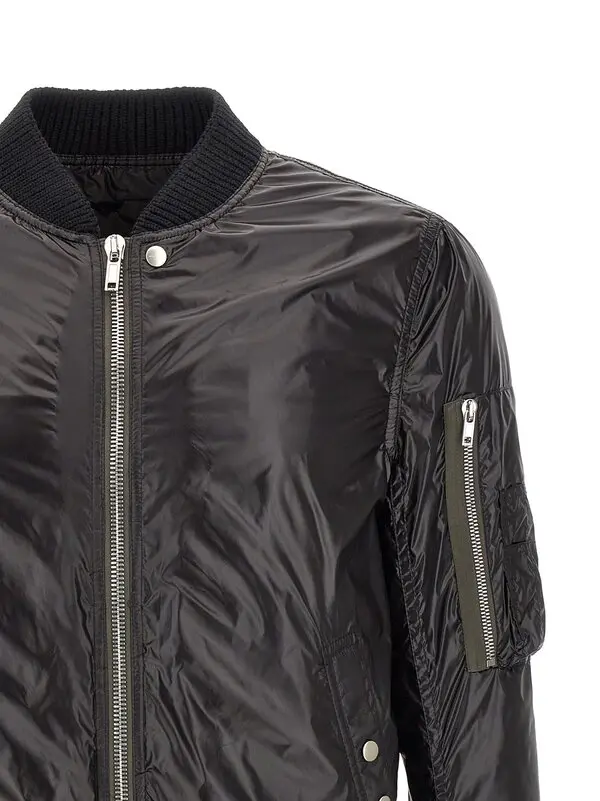 Rick Owens Classic Flight Bomber Jacket - Black