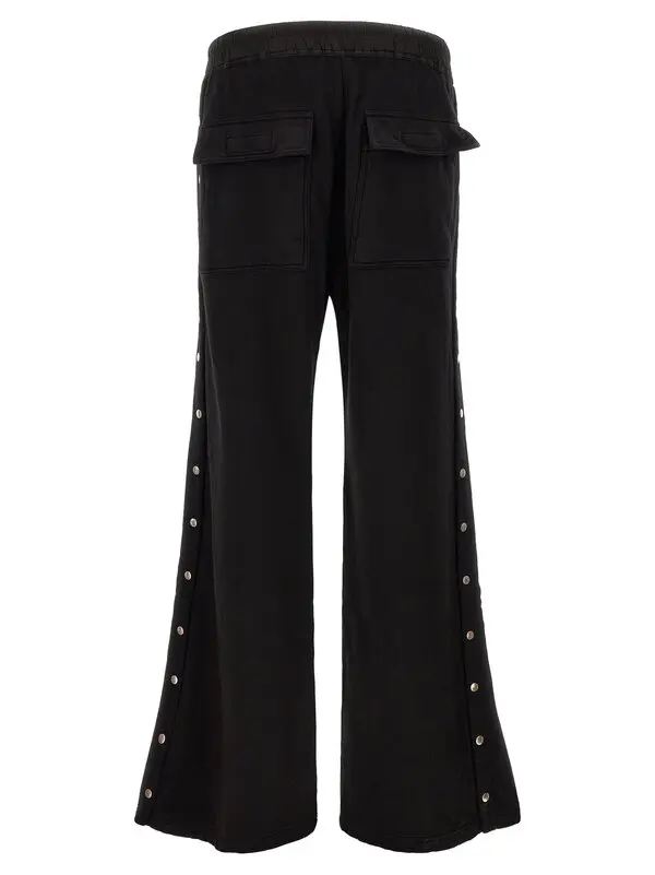 Rick Owens Wide Pusher Trousers - Black