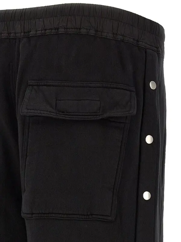 Rick Owens Wide Pusher Trousers - Black