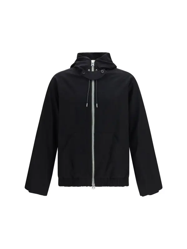 Sacai Hooded Flannel Jacket