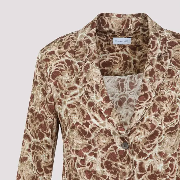 Dries Van Noten Viscose Satin Shirt - Multicolor