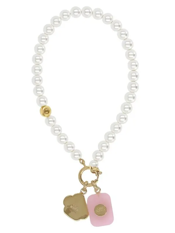 Casablanca Icon Pearl Necklace - White