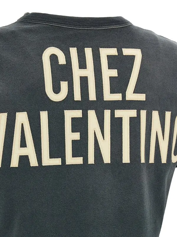 Valentino Garavani Panther Lady T-shirt - Gray