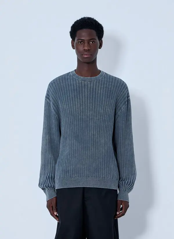 Balenciaga Ribbed Knit Sweater