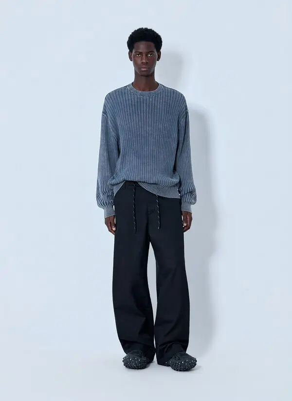 Balenciaga Ribbed Knit Sweater