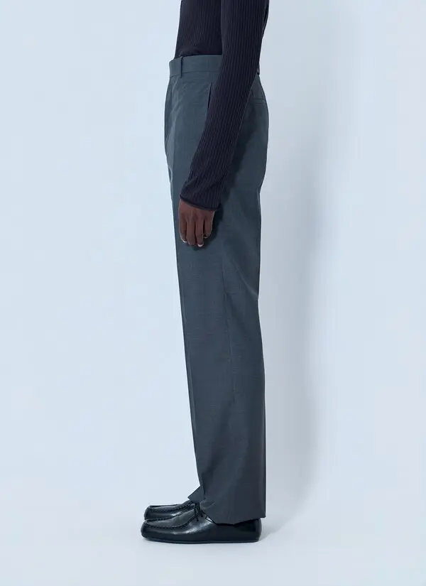 JIL SANDER Tailored Wool-blend Trousers